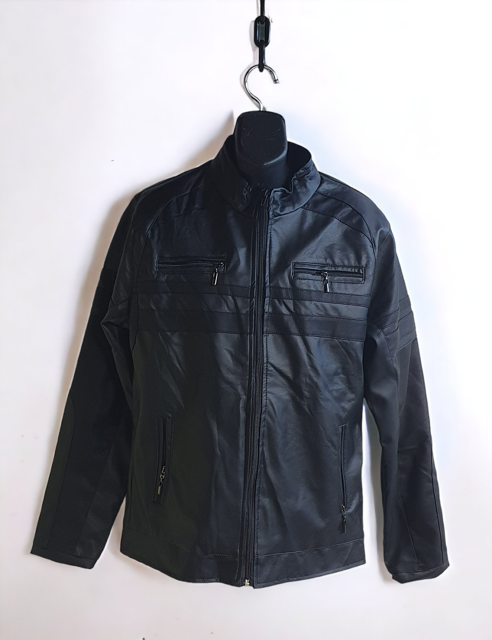 Jacket de cuero sintético para hombre REF HS-11 – Moda y Estilo Costa Rica