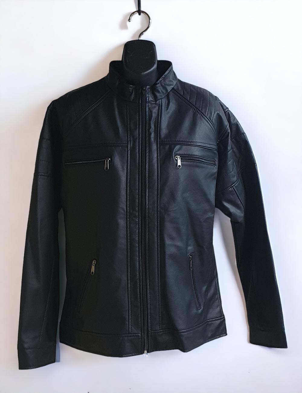 Jacket de cuero sintético para hombre REF HS-12 – Moda y Estilo Costa Rica