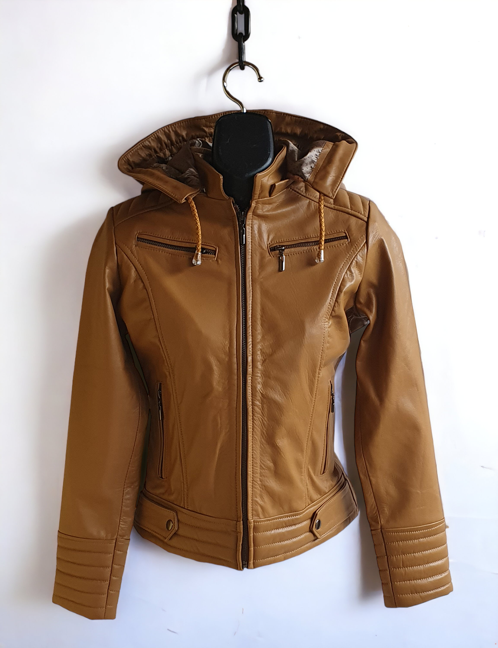 Jacket de cuero para mujer REF MC-13 – Moda y Estilo Costa Rica